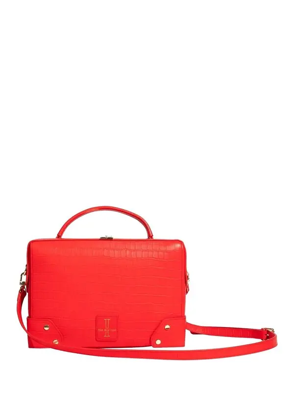 THE BAG ICON The Grandmere Trunk Bag - Red