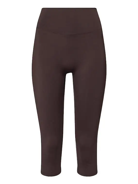 ADANOLA Ultimate Capri Leggings - Coffee Bean