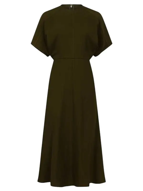 Victoria Beckham Eleanor Midi Dress - Green