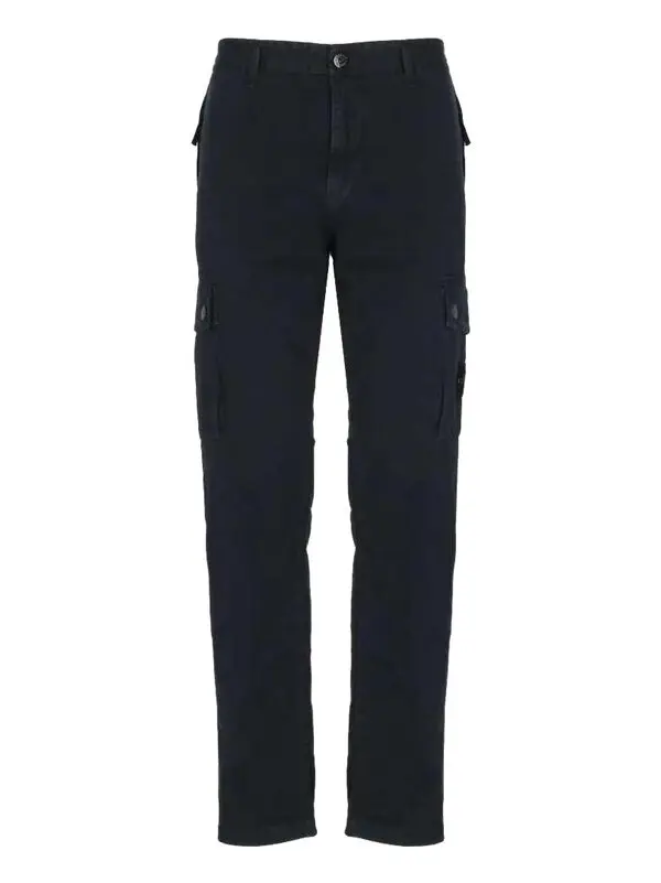 Stone Island Cargo Pocket Trousers - Blue