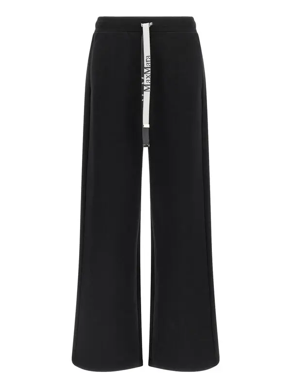 Max Mara Bali Drawstring Trousers - Black