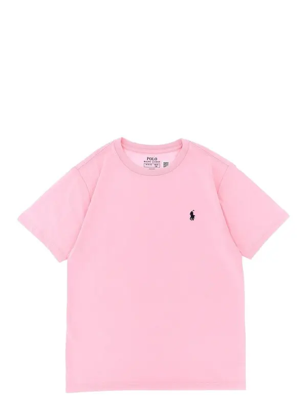 Polo Ralph Lauren Logo Embroidery T-shirt - Pink