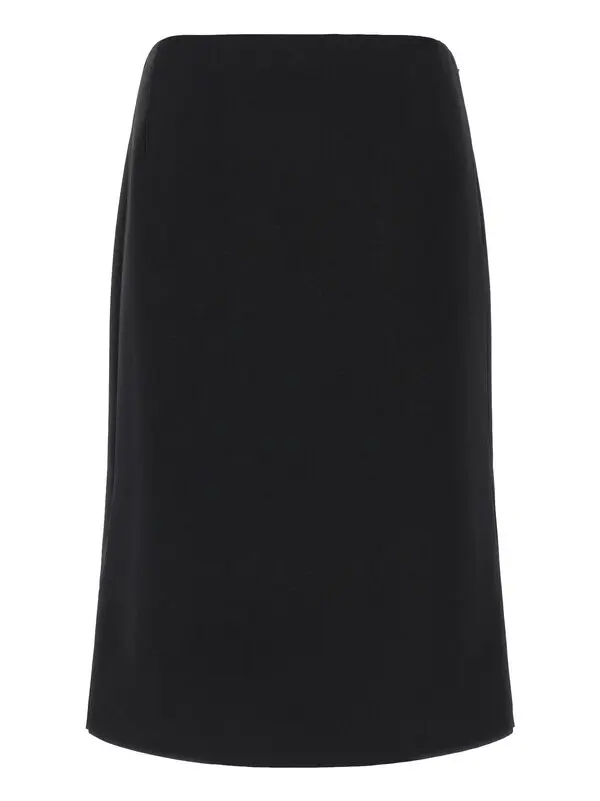 Fendi Pencil Midi Skirt - Black