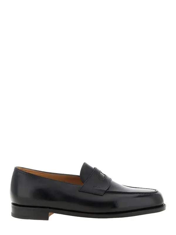 John Lobb Lopez Moccasins - Black