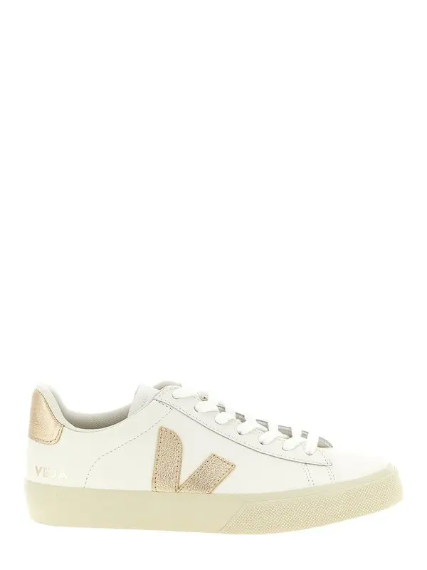 VEJA Campo Leather Sneakers - White