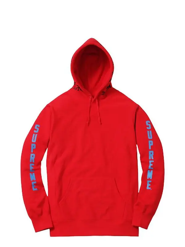 Supreme Thrasher Boyfriend Hooded Sweatshirt - Red
