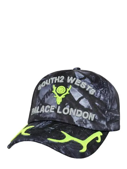 PALACE X South2 West8 Trucker - Black Camo