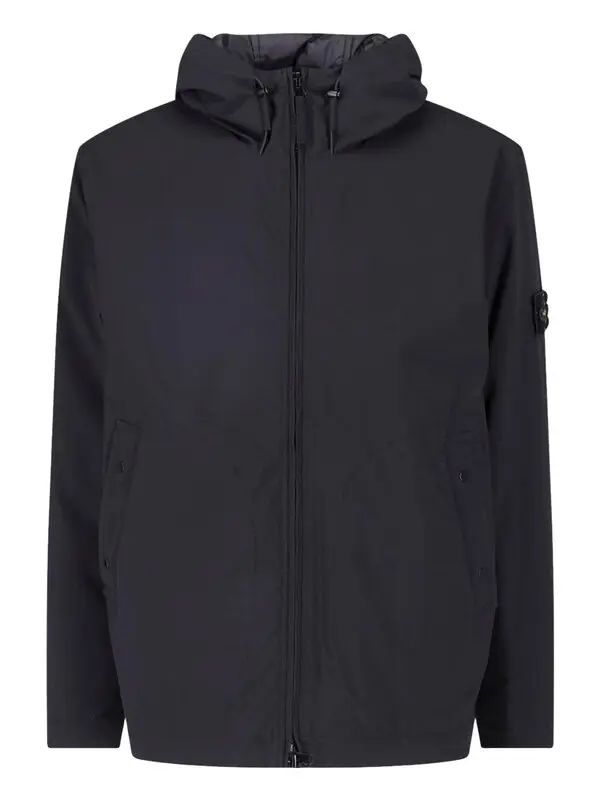 Stone Island Hooded Jacket 4100108 - Black
