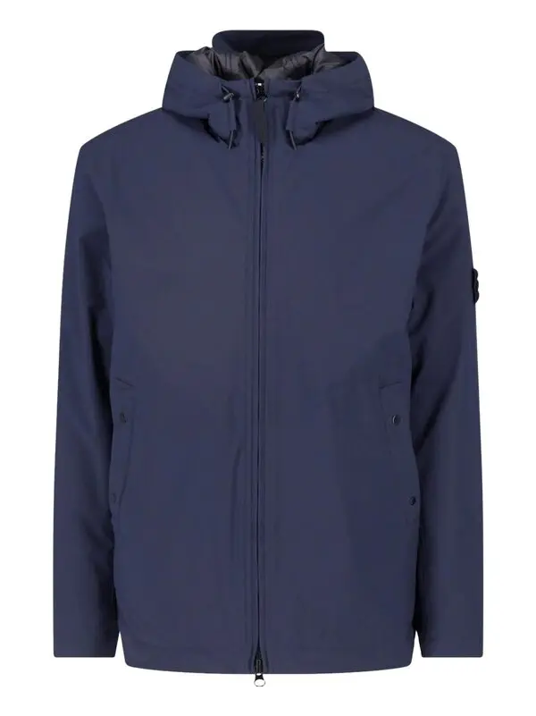 Stone Island Hooded Jacket 4100108 - Blue