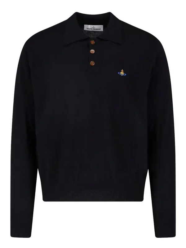 VIVIENNE WESTWOOD Polo "mark - Black