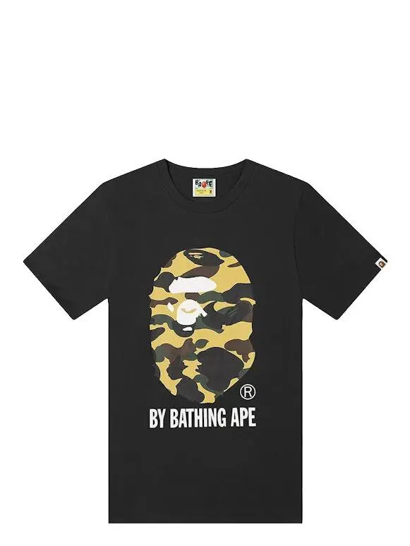 A BATHING APE 1st Camo Bathing Ape Tee Shirt - Black