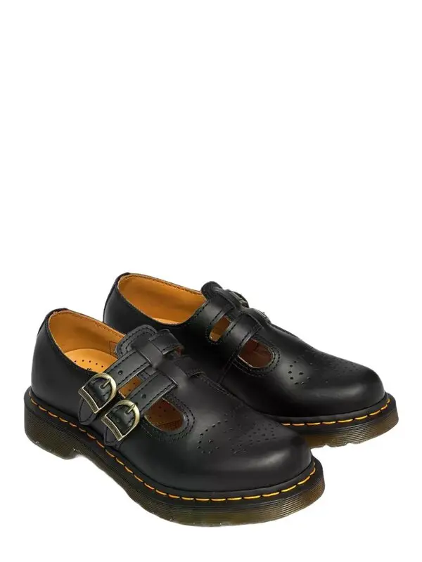 Dr. Martens Smooth Leather Mary Jane Shoes - Black