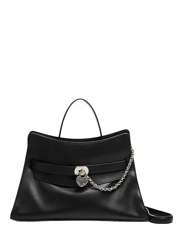 Alexander McQueen Leather Shoulder Bag - Black