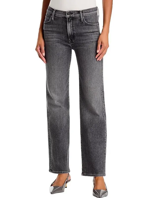 MOTHER The Kick It Mid Rise Jeans - Cliffhanger