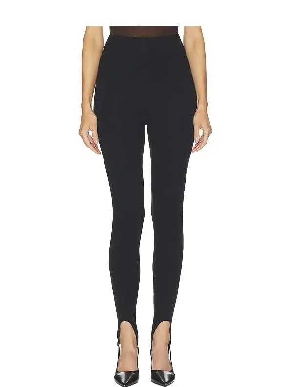FAVORITE DAUGHTER The Stirrup Pant - Black