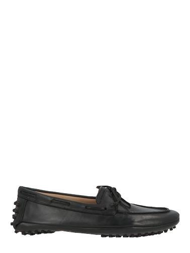 Le Monde Beryl Leather Driving Shoes - Black