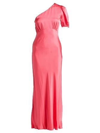 TWINSET One-shoulder Maxi Dress - Red