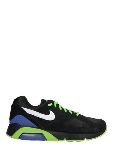 Nike Textile Fibers And Leather Sneakers - Black