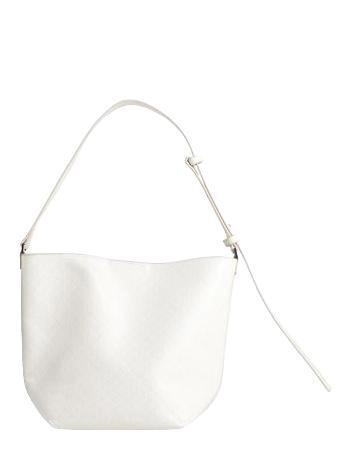 Calvin Klein Shoulder Bag Recycled Polyester, Polyurethane - White