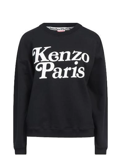 Kenzo Cotton Sweatshirt - Black