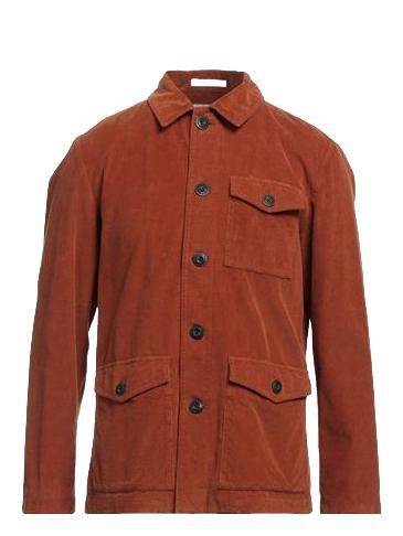 Altea Shirt Rust Size Cotton, Elastane - Red