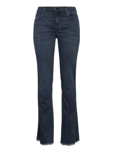 7 For All Mankind Bootcut Tailorless Denim Jeans - Blue