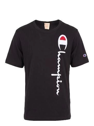 Champion T-shirt Size Cotton - Black