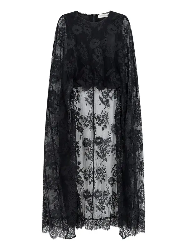 Zimmermann Valiant Lace Top - Black