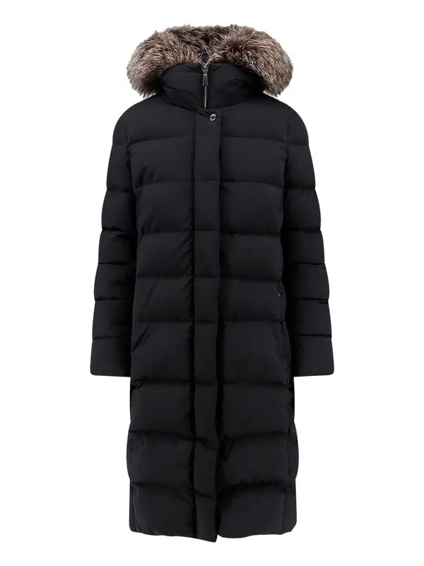 MOORER Zagara Nylon Down Jacket - Black