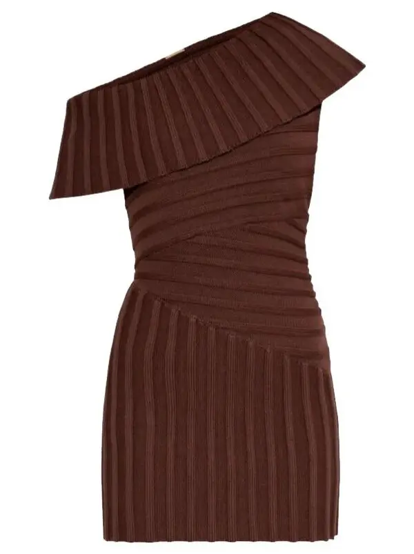 Cult Gaia One-shoulder Mini Dress - Red