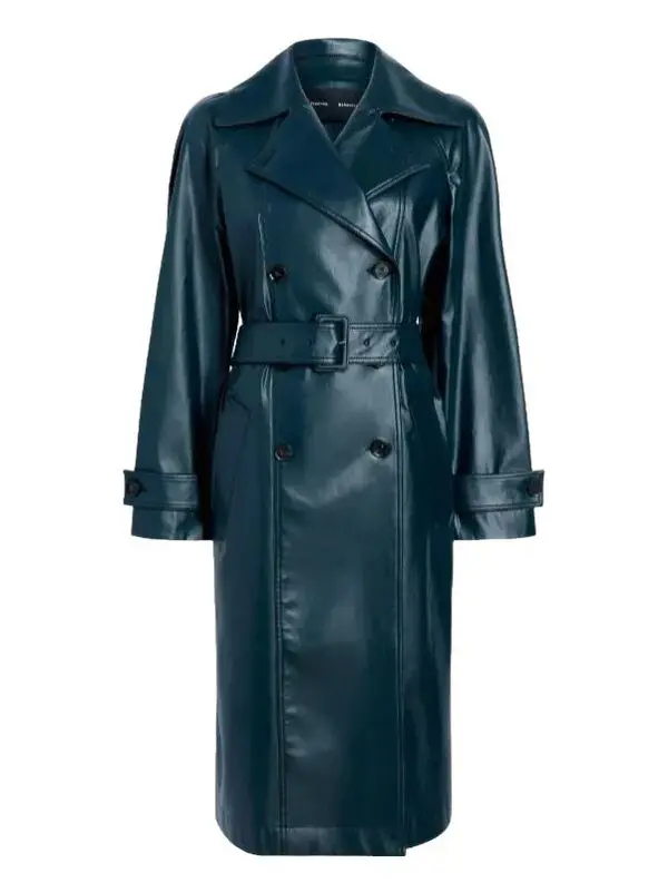 Proenza Schouler Benedetta Belted Coat - Blue