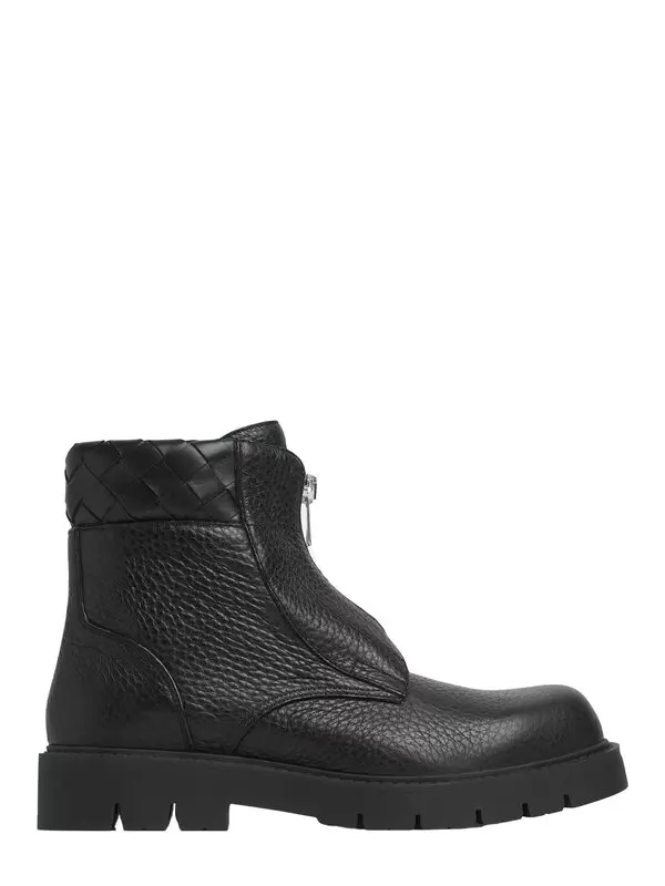 Bottega Veneta Haddock Ankle Boots - Black