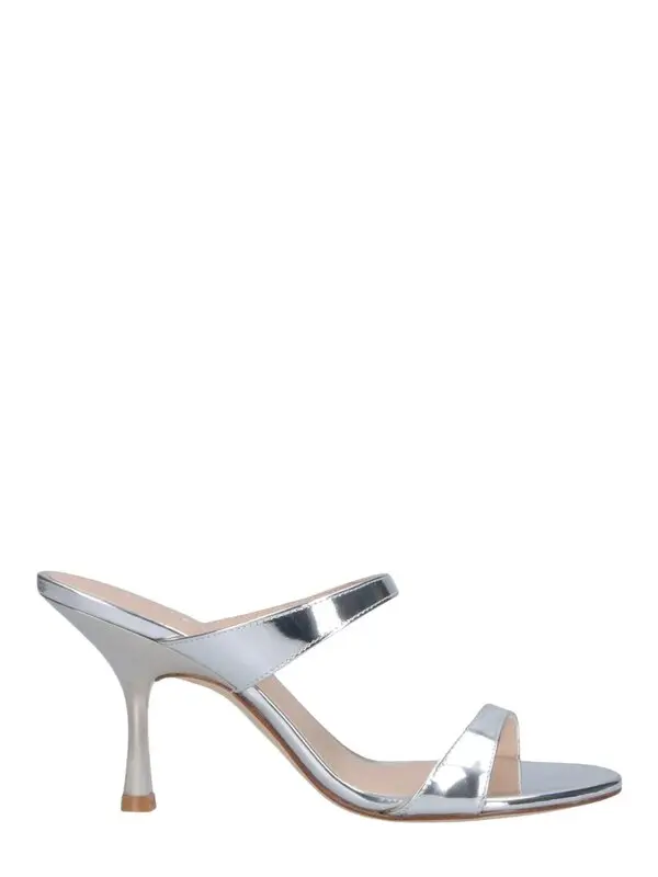 STUART WEITZMAN Stiletto-heeled Sandals - Silver