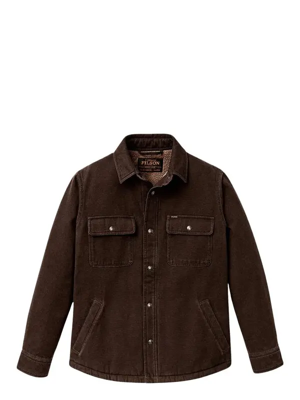 Filson Fleece-lined Button-up Shirt Jacket - No