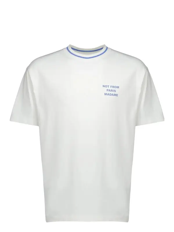 Drole De Monsieur Crew-neck T-shirt - White