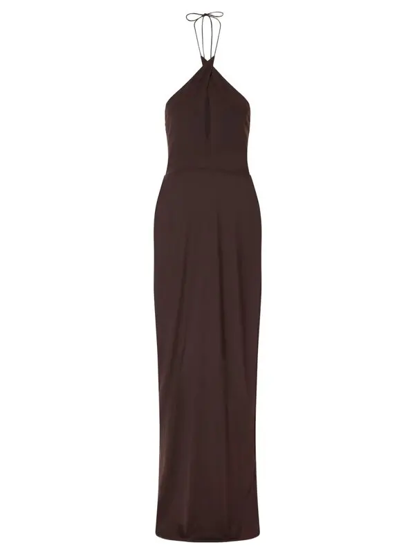 Alex Perry Halterneck Midi Dress - No
