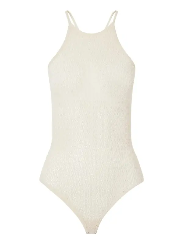 Wolford Stretch-mesh Bodysuit - No