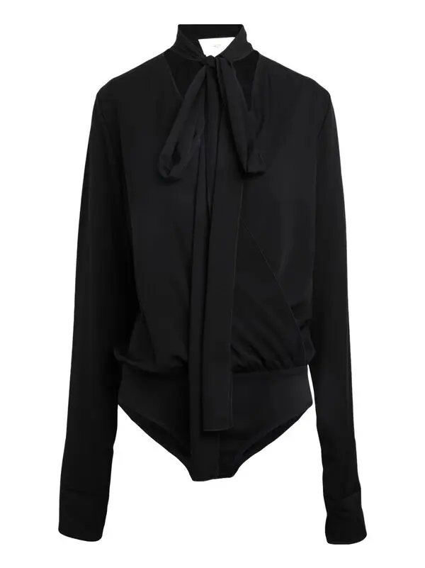 Sportmax Solid Long-sleeve Jumpsuit - Black