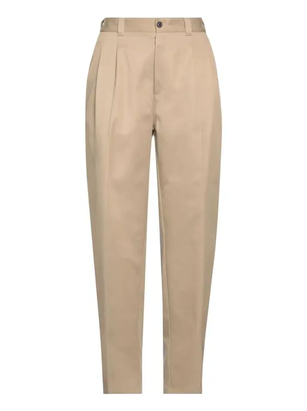 MAISON MARGIELA Minimalist Straightleg Trousers - Khaki