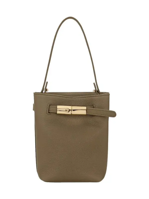 Longchamp Xs Le Smart Bucket Bag - Olive