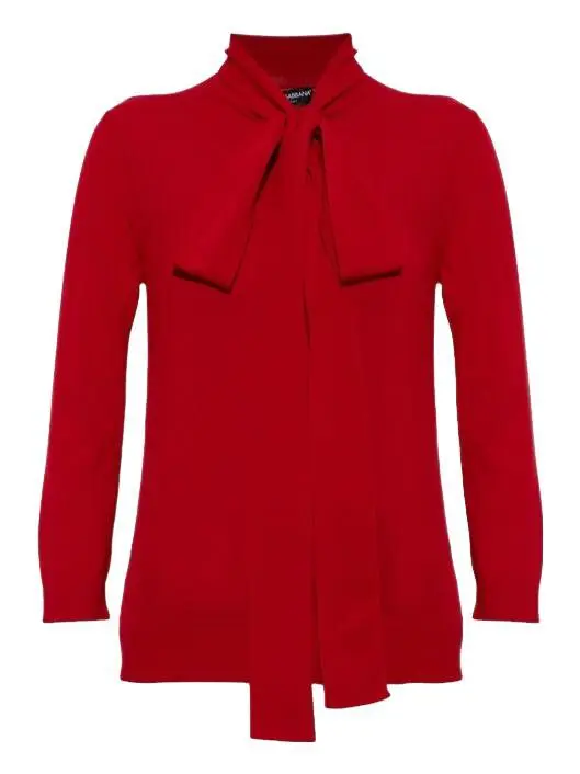 Dolce & Gabbana Long-sleeved Knitwear - Red