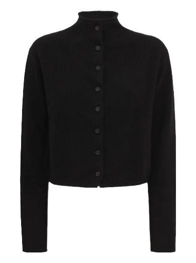 Khaite Solid-colored Buttoned Knitwear - Black