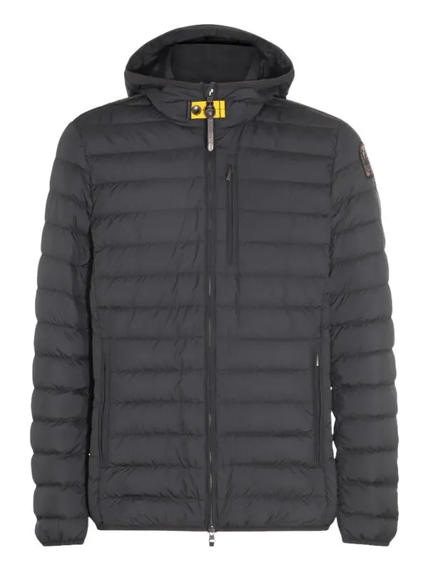 PARAJUMPERS Hooded Puffer Jacket - Black