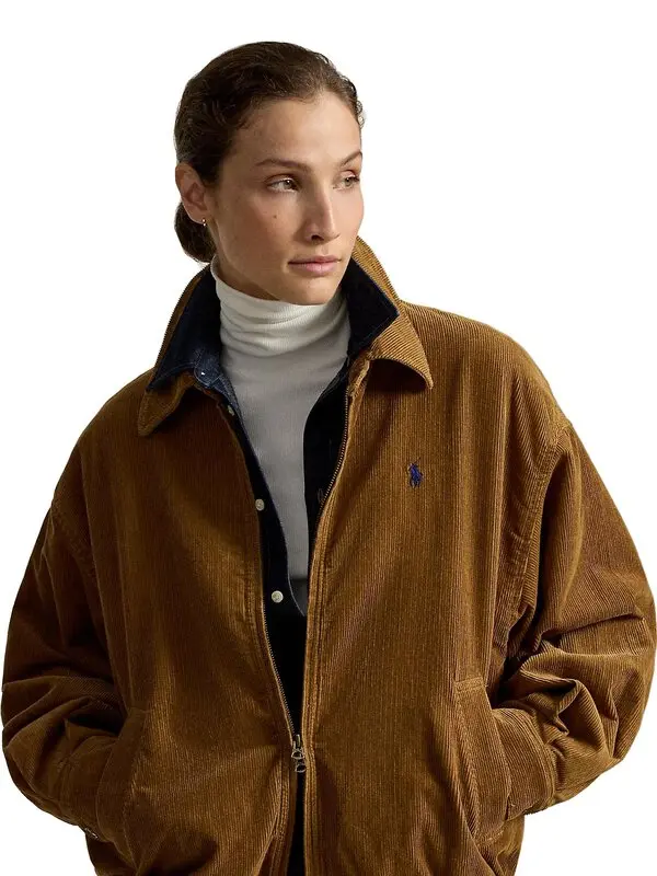 Ralph Lauren Cotton Corduroy Jacket - Tan