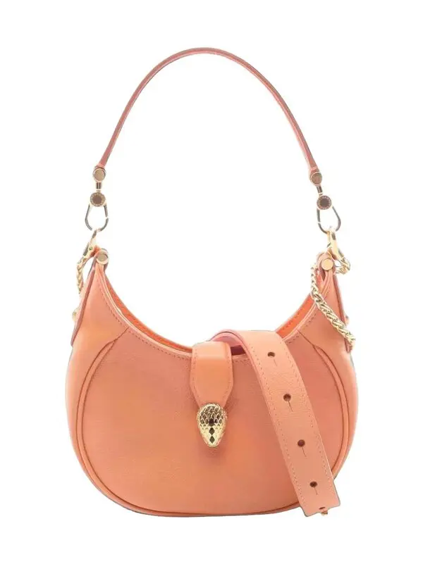 BVLGARI Serpenti Ellipse Shoulder Bag - Orange