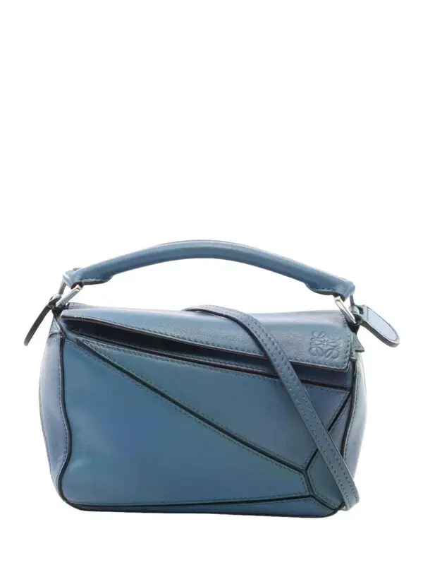 Loewe Mini Puzzle Handbag - Blue