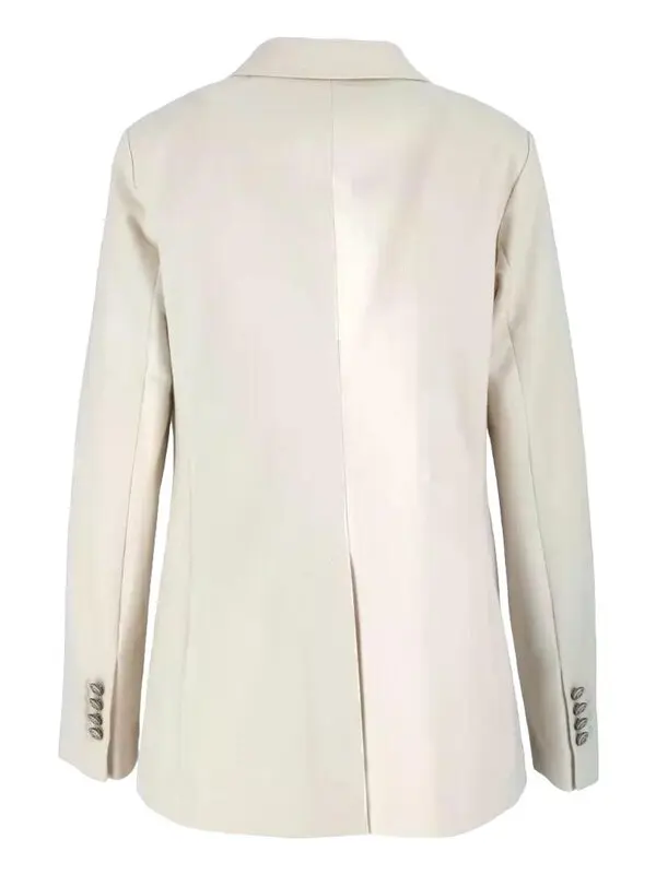 CIRCOLO 1901 Double-breasted Long-sleeve Blazer - Neutrals