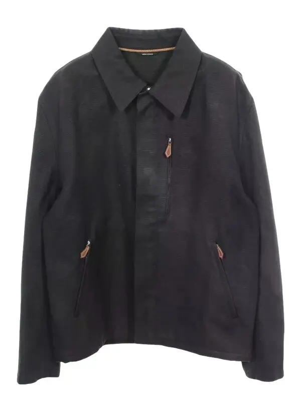 Hermès 2000s Zip-fastening Overshirt - Blue