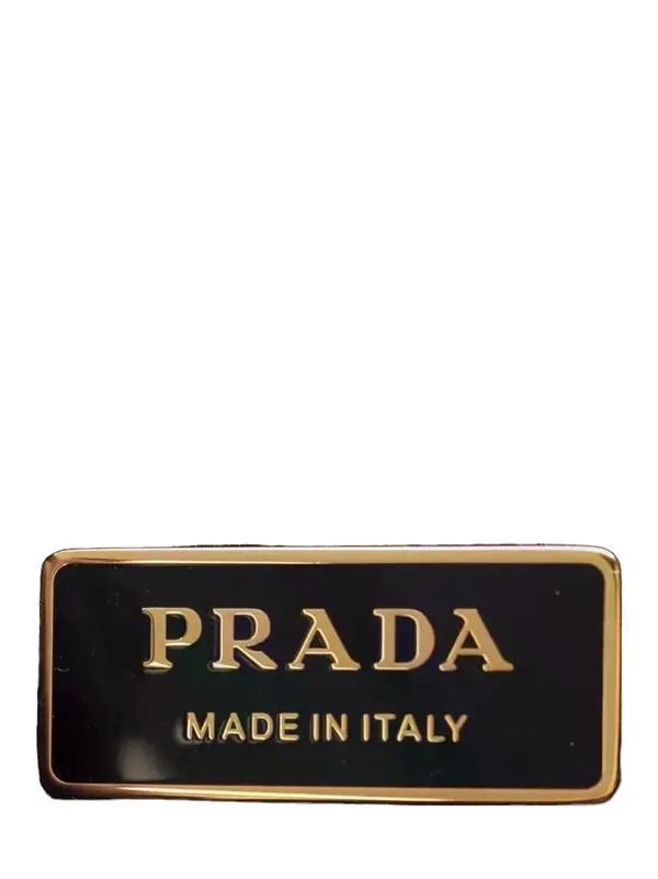 Prada Saffiano Lux Bauletto Satchel - Black