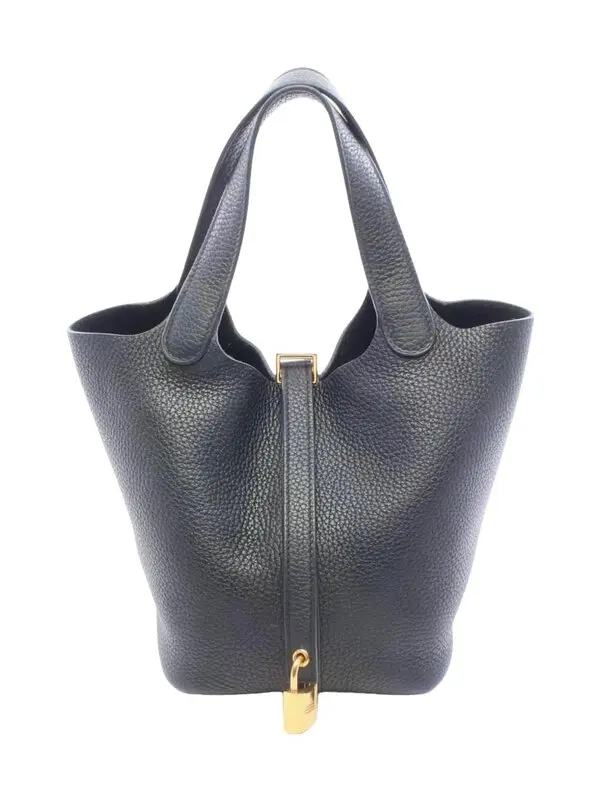 Hermès Picotin Lock Shoulder Bag - Black